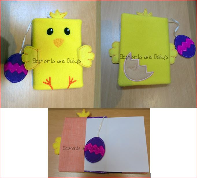 Chick A6 Notebook Cover Design file | hannah : hannah